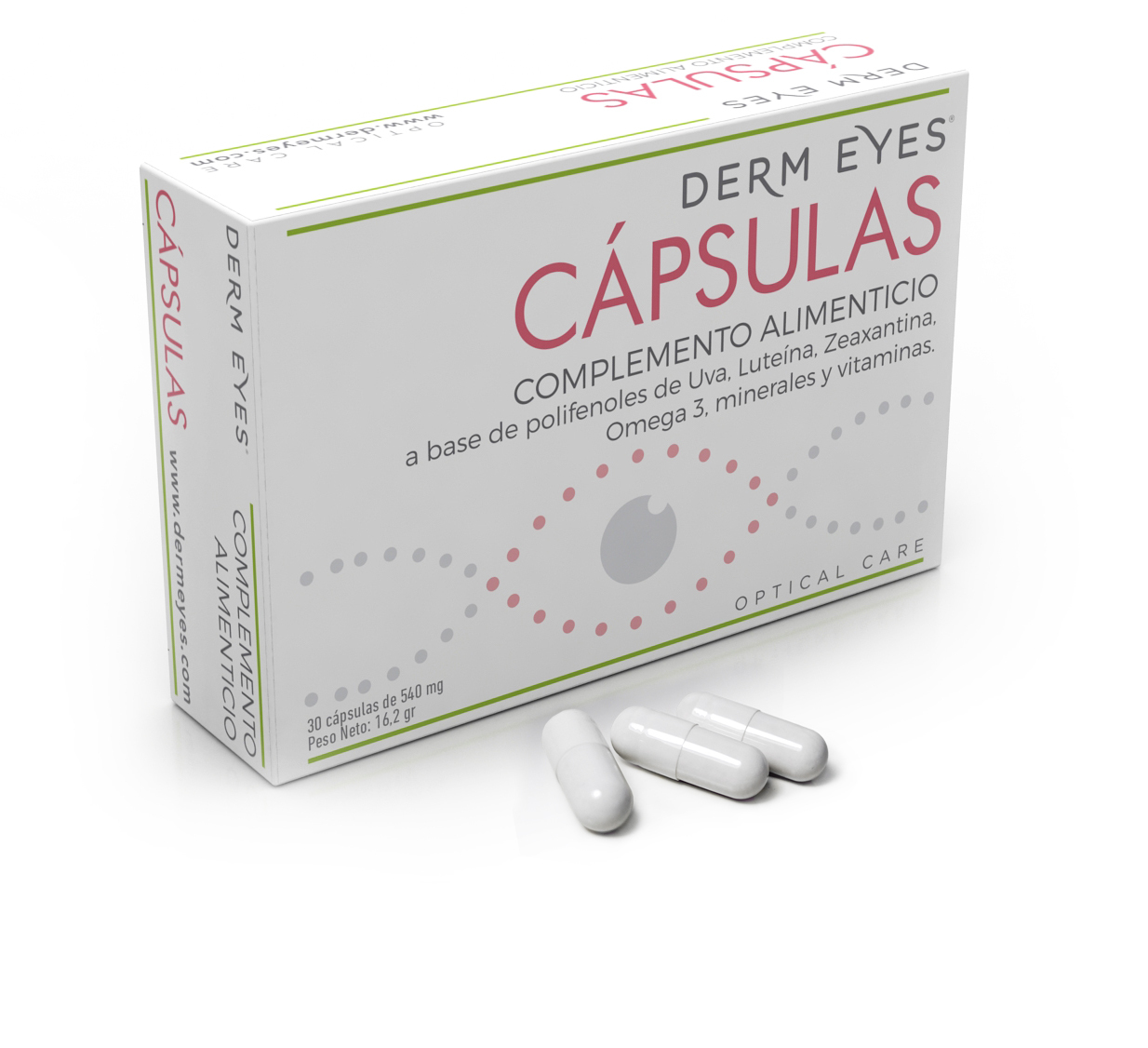 Products-Cosmetics and eye supplements